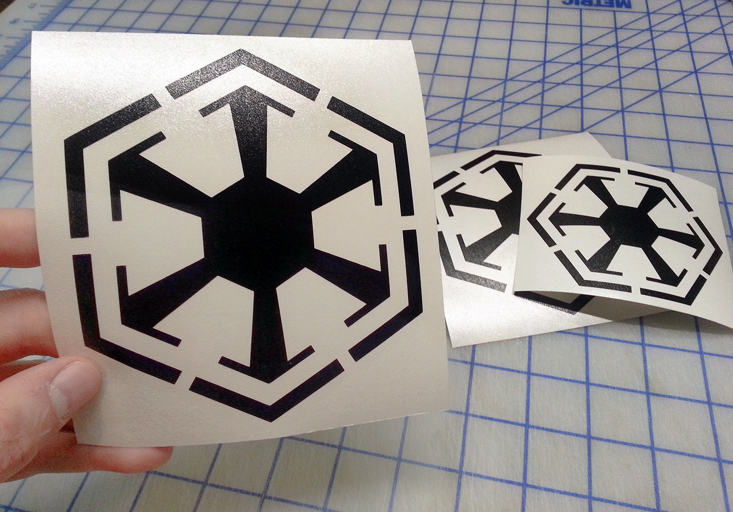 Star Wars inspired Sith decal.. Sith logo decal.. Sith