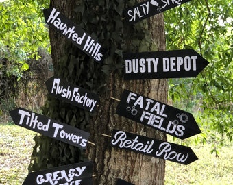 Directional sign | Etsy