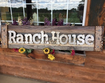 Ranch signs | Etsy
