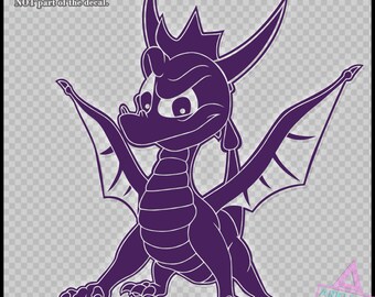 Spyro the dragon | Etsy