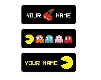 Pacman stickers | Etsy