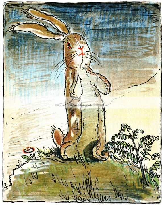 The Velveteen Rabbit Instant Art Printable Download