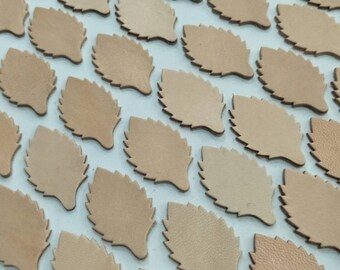 Leather leaves | Etsy