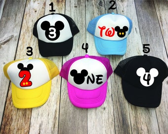 Mickey mouse hat | Etsy