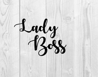 Boss lady svg | Etsy