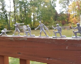 Vintage 1960s toy army men | Etsy
