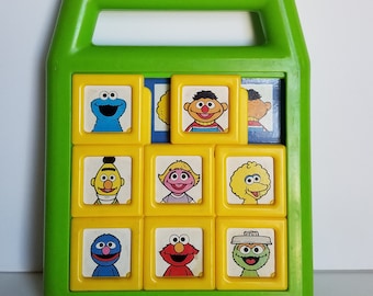 Sesame street puzzle | Etsy