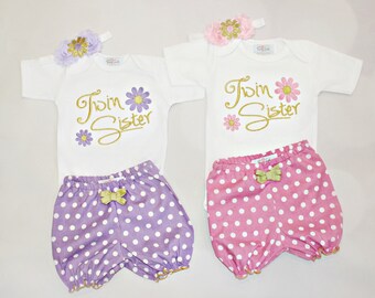 Twin baby clothes | Etsy