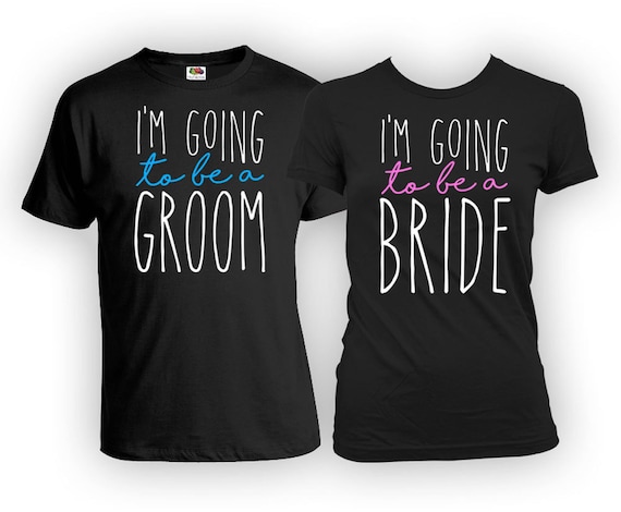 Bride And Groom Shirt Wedding T Shirts His And Her Shirts