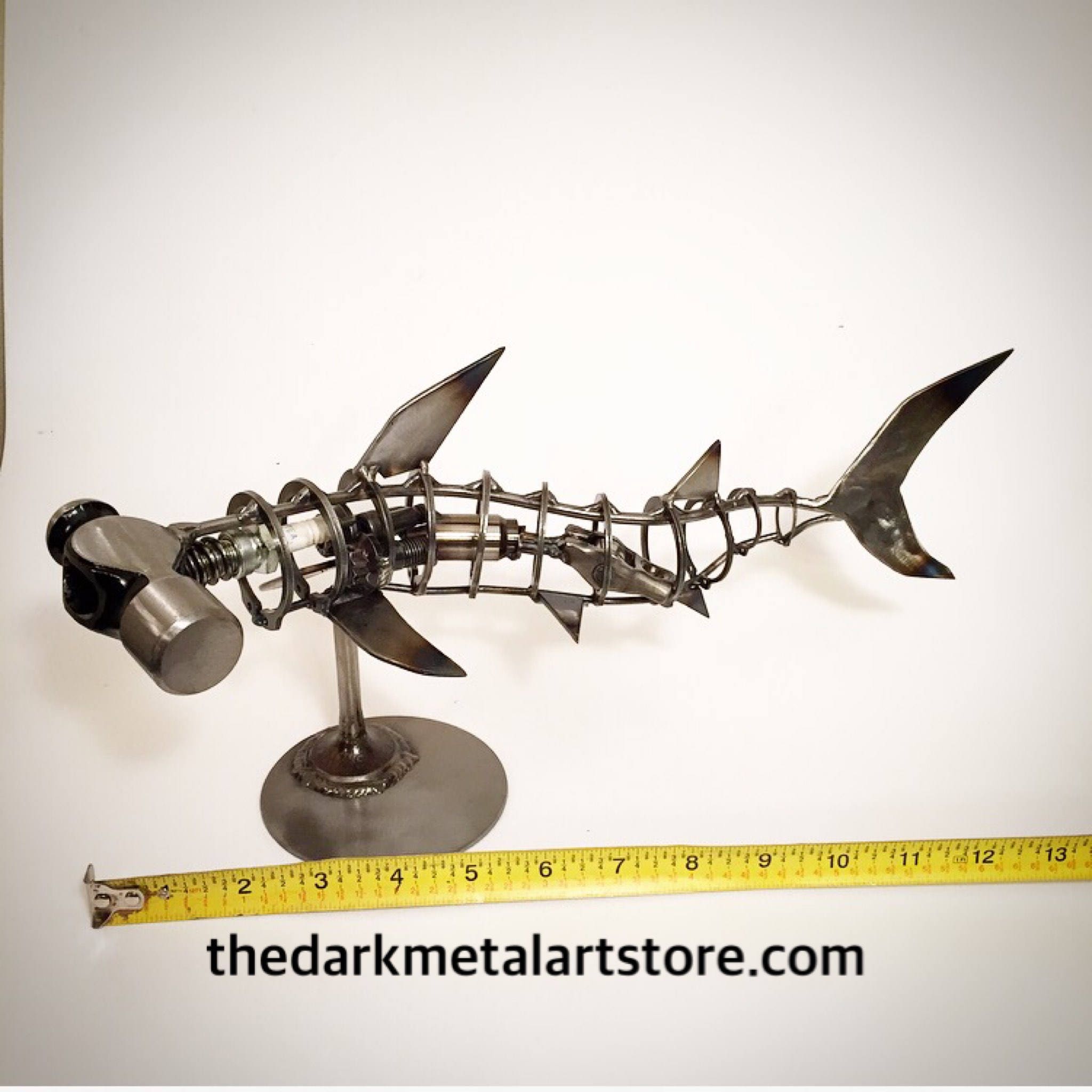 Metal Art Hammerhead Shark