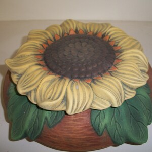Ceramic sunflower | Etsy