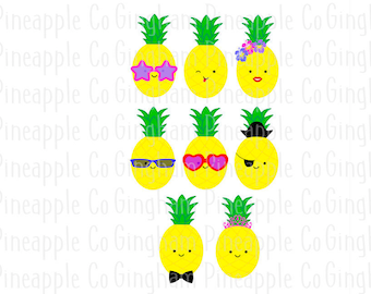 Pineapple svg | Etsy