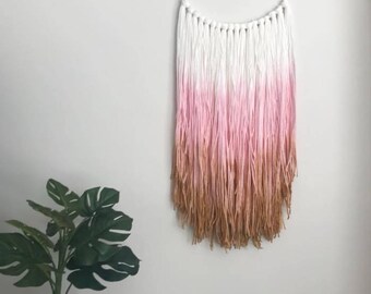 Dip dye macrame | Etsy