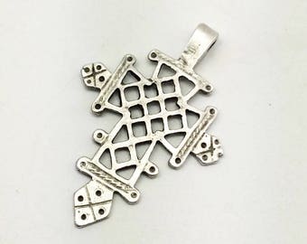 Coptic cross pendant | Etsy