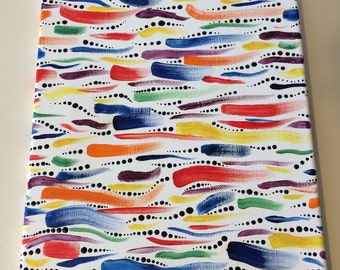 Flow art painting | Etsy