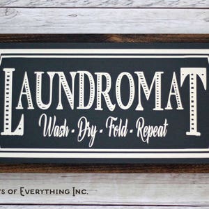 Laundromat sign | Etsy
