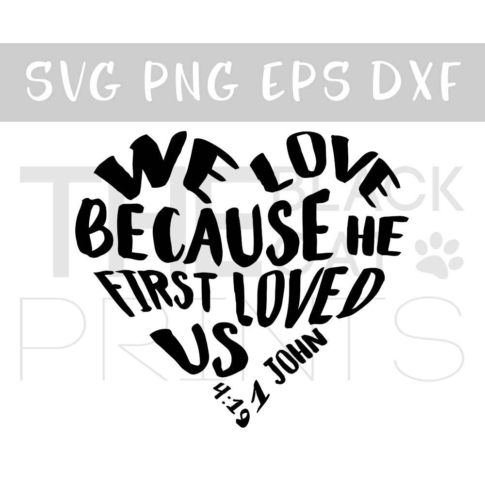 Bible Verse Svg File For Cut Vinyl Design Svg Heart Shaped Svg