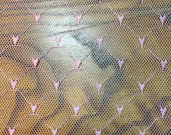 Strong Soft Transparent Clear Netting Fabric No Stretch In