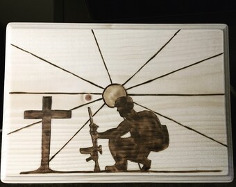 Military plaque | Etsy