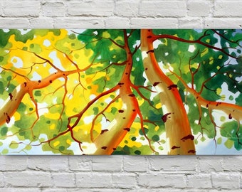 Nature painting | Etsy