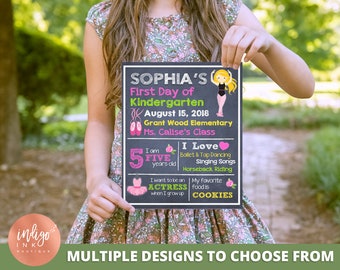 First Day of Dance Sign Printable Dance School Sign Dance