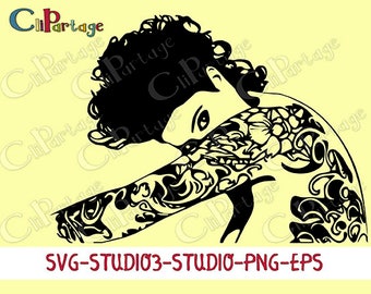 Tattooed women | Etsy