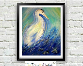 Florida bird art | Etsy