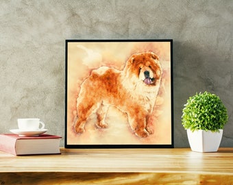 Abstract dog art | Etsy