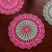 Spearmint Lace Doily Spring Doily Farmhouse Decor