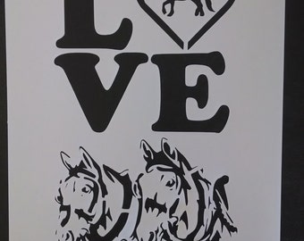 Western stencils | Etsy