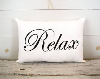 Relax pillow | Etsy