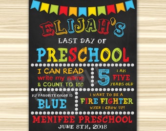 Last day preschool | Etsy