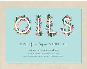 Doterra invitation | Etsy
