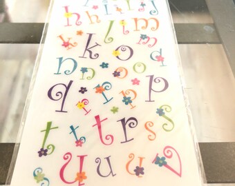 Rub on letters | Etsy