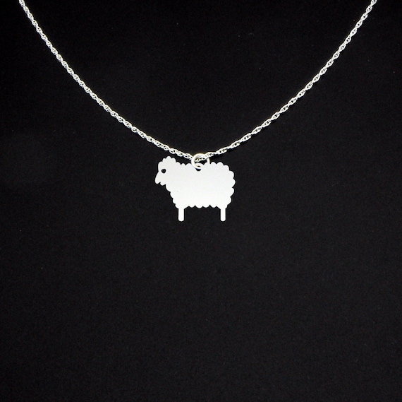 Sheep Necklace Sheep Jewelry Sheep Gift