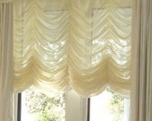 Items similar to Austrian Shades in Sheer Fabric on Etsy