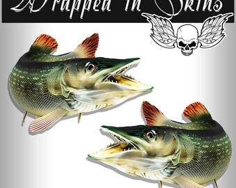 Fly Fishing Decal Sticker Tackle Box Boat Truck Vinyl