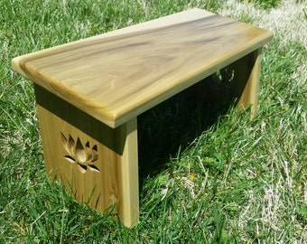 Meditation bench | Etsy