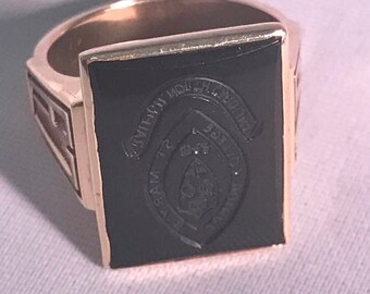 Vintage class ring | Etsy
