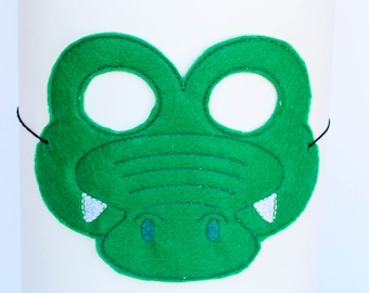 Crocodile mask | Etsy
