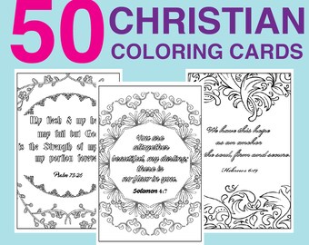 Christian coloring | Etsy