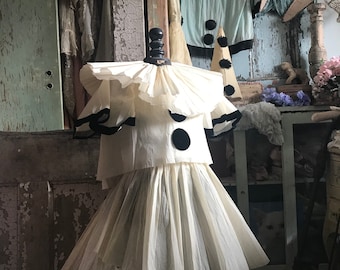 Pierrot costume | Etsy