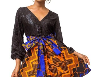 Liputa Tutu Dress Ankara Dress Kitenge Dress African Print