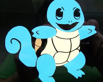 Squirtle decal | Etsy