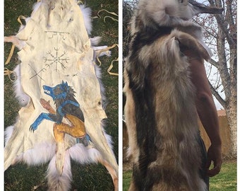 Wolf headdress | Etsy