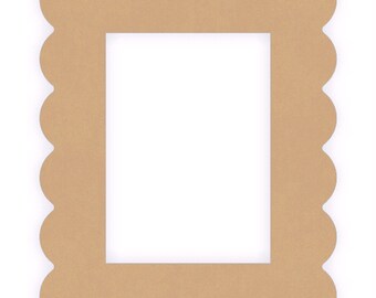 Scalloped frame | Etsy