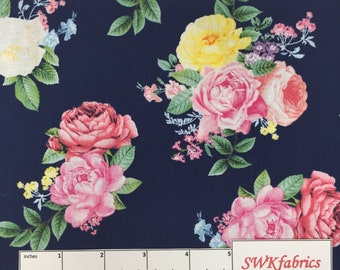 Floral fabric | Etsy