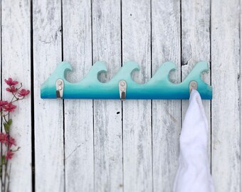 Beach towel rack | Etsy