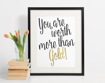 Worth more than gold | Etsy