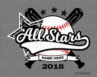 All star baseball | Etsy